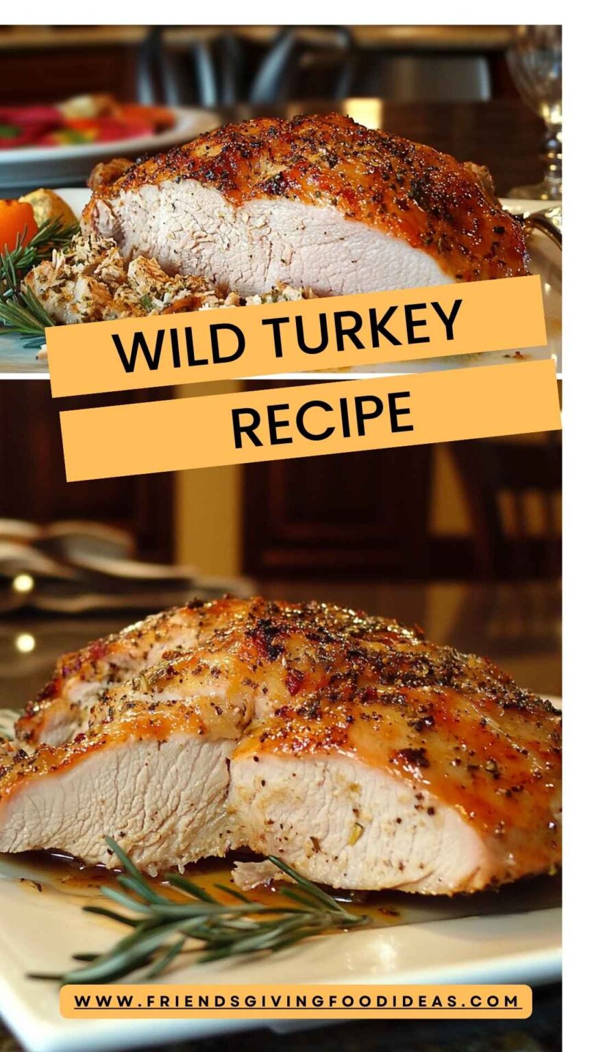 Wild Turkey Recipes - Friendsgiving Food Ideas