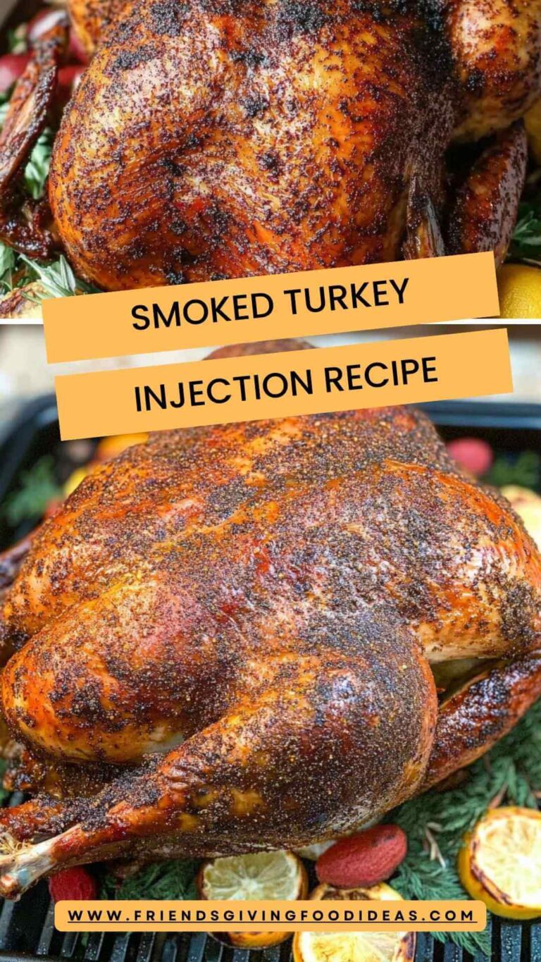 Smoked Turkey Injection Recipe - Friendsgiving Food Ideas