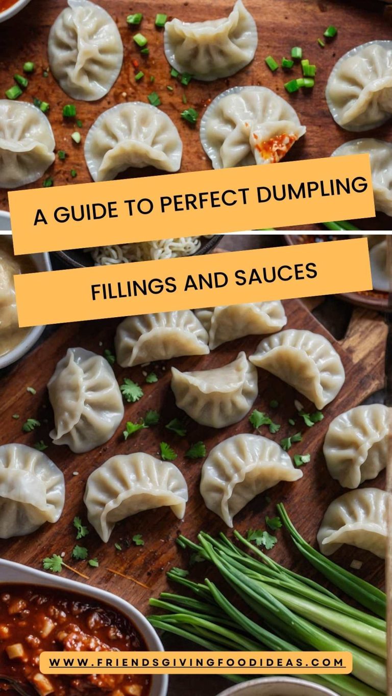 A Guide to Perfect Dumpling Fillings and Sauces - Friendsgiving Food Ideas