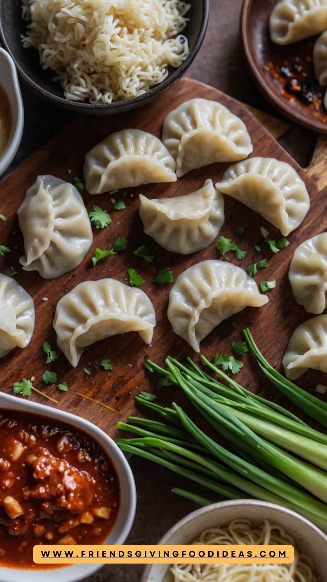 A Guide to Perfect Dumpling Fillings and Sauces - Friendsgiving Food Ideas